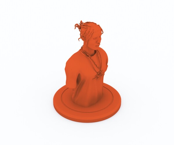 ArtStation - ASAP Rocky 3D Bust | Resources