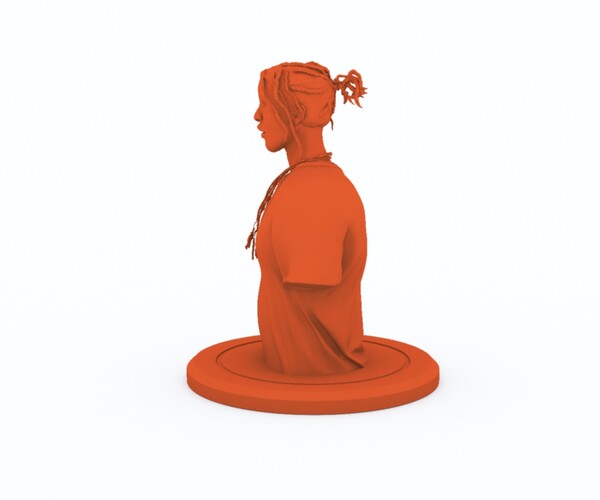 ArtStation - ASAP Rocky 3D Bust | Resources