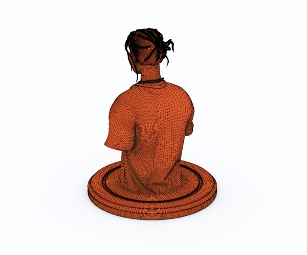 ArtStation - ASAP Rocky 3D Bust | Resources