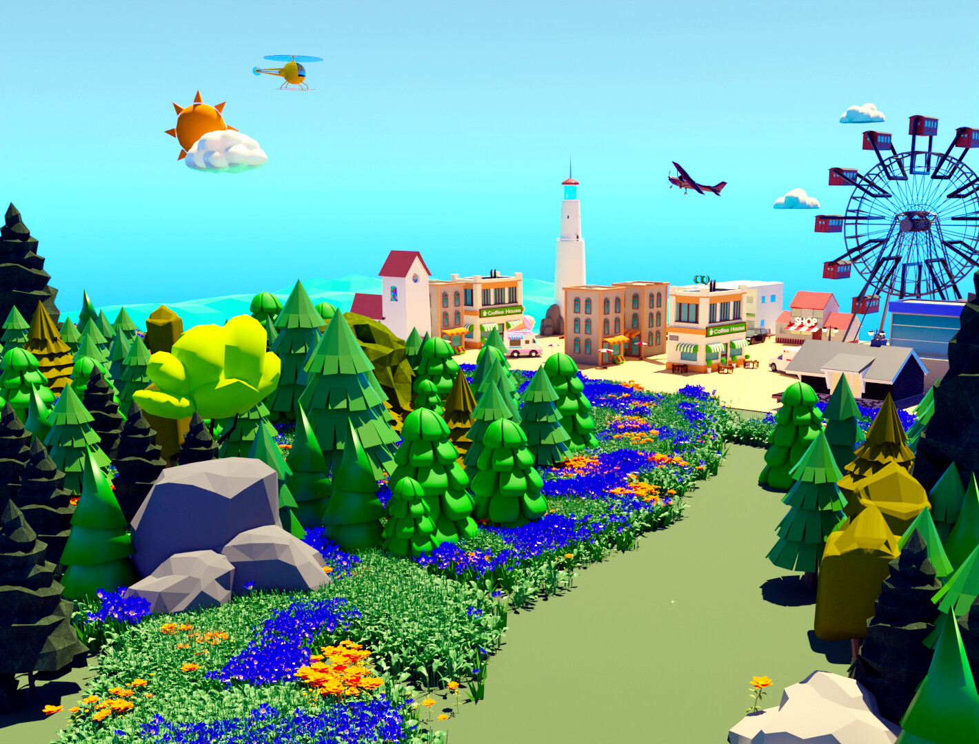 ArtStation - FREE LowPoly KPack for KitOps | Game Assets