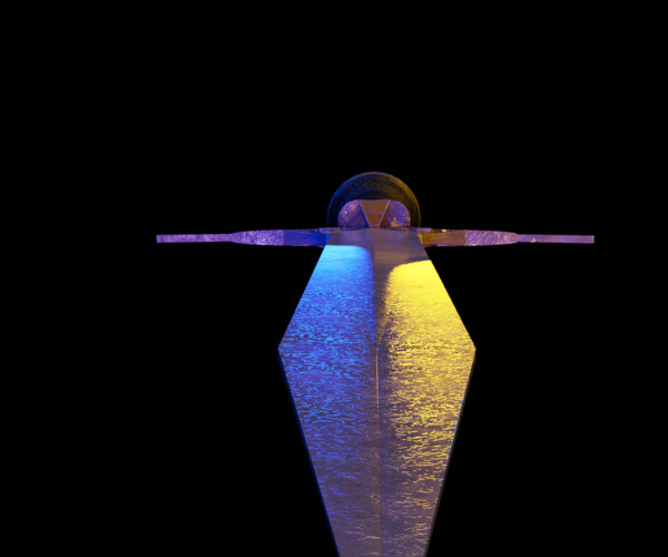 ArtStation - Knight's Blade Medieval Sword 3D Model | Resources