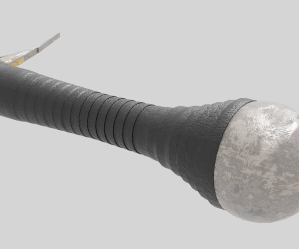 ArtStation - Knight's Blade Medieval Sword 3D Model | Resources