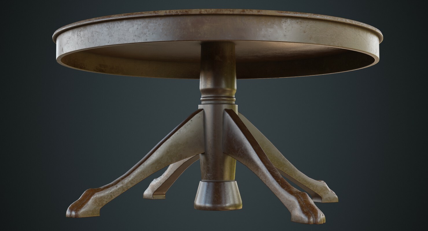 ArtStation - Table 3B | Game Assets