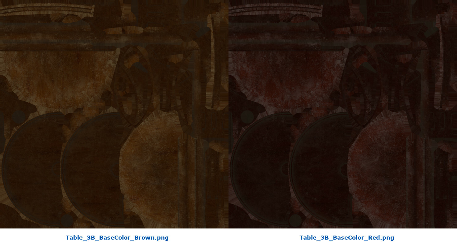 ArtStation - Table 3B | Game Assets