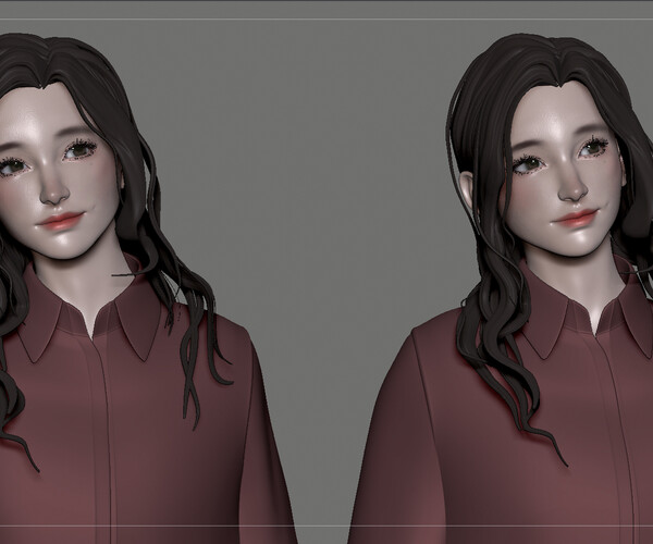 ArtStation - Doodle face_002_JH | Game Assets
