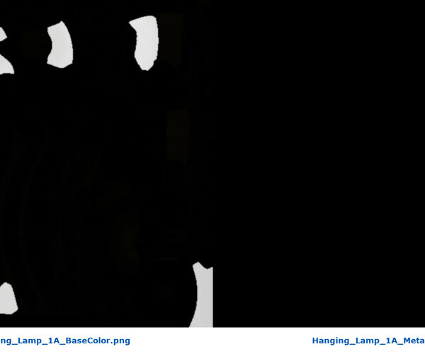 ArtStation - Hanging Lamp 1A | Game Assets