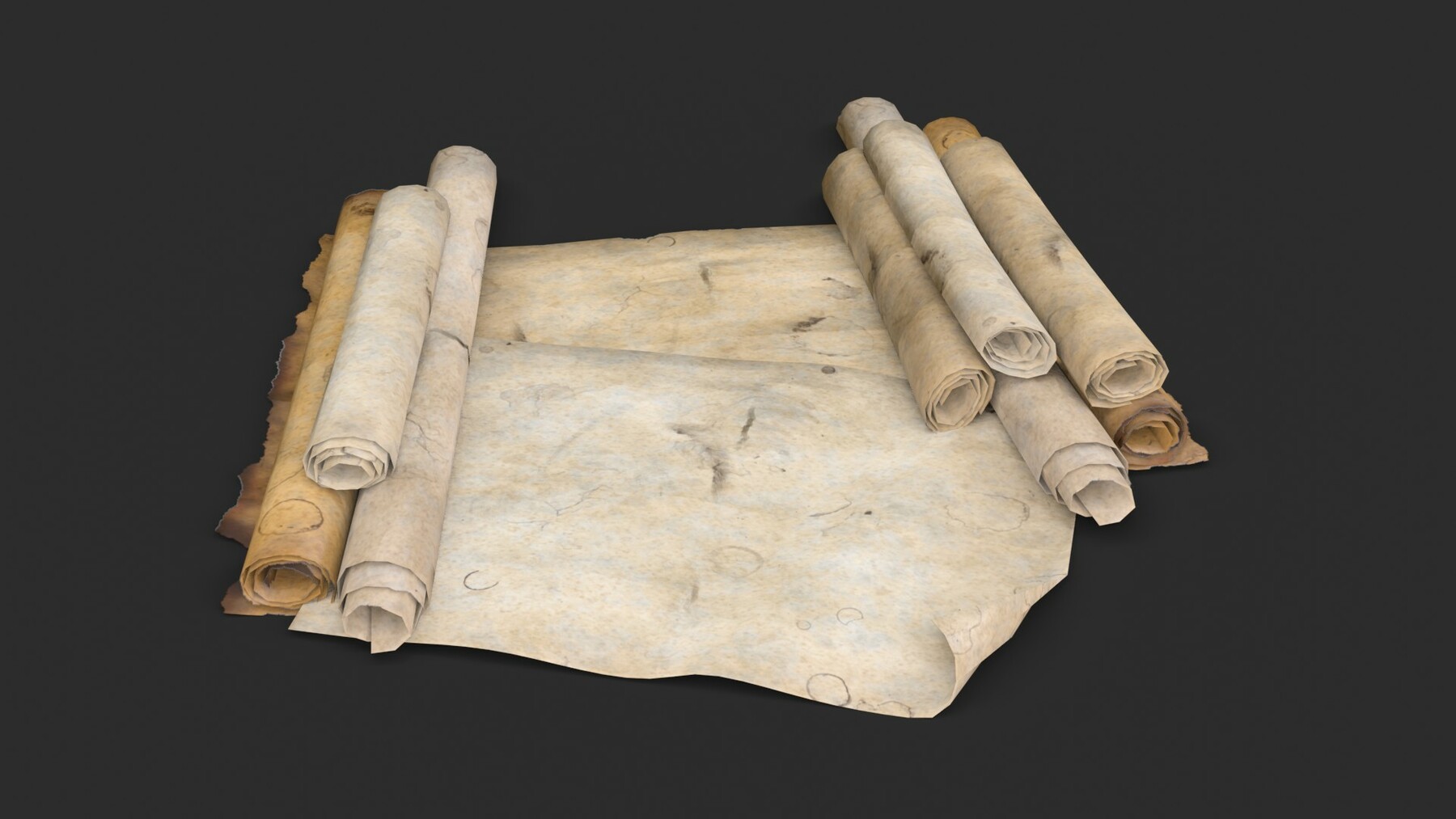 ArtStation - Old Parchments | Game Assets