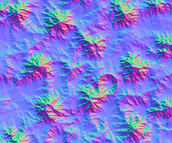 ArtStation - Free Sample Landscape. Proxima B Surface. | Resources