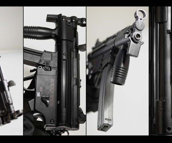 ArtStation - Heckler & Koch MP5K | Reference Pack | Resources