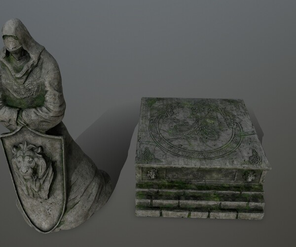 ArtStation - statue | Game Assets