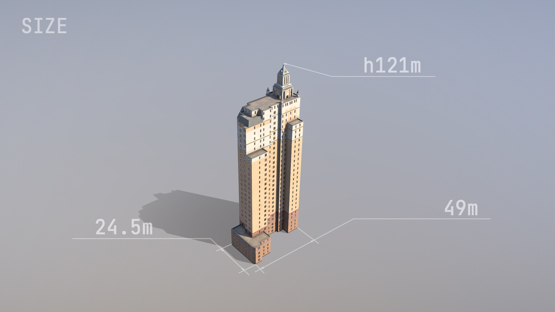 ArtStation - MSK Building 53 | Game Assets