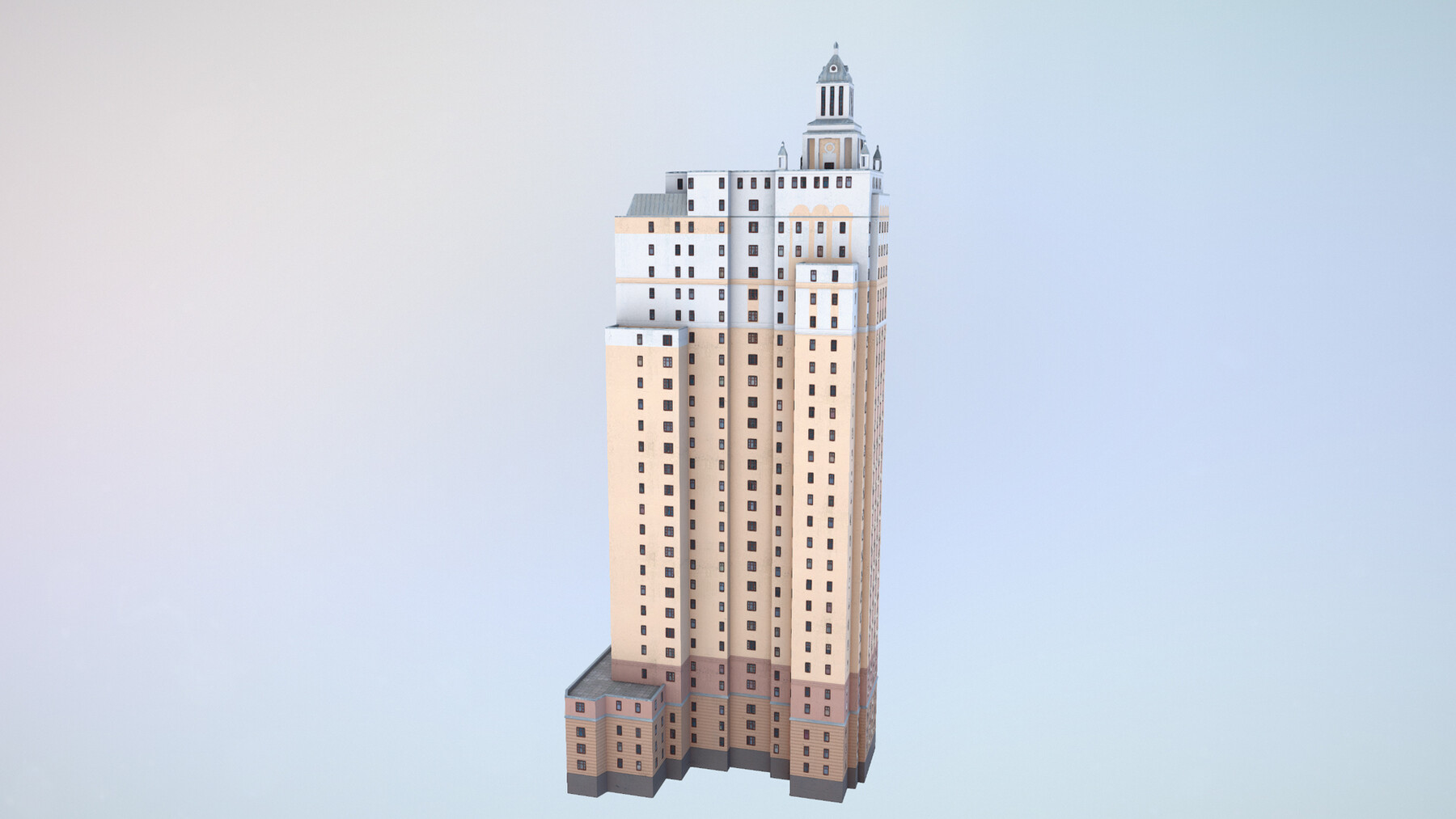 ArtStation - MSK Building 53 | Game Assets