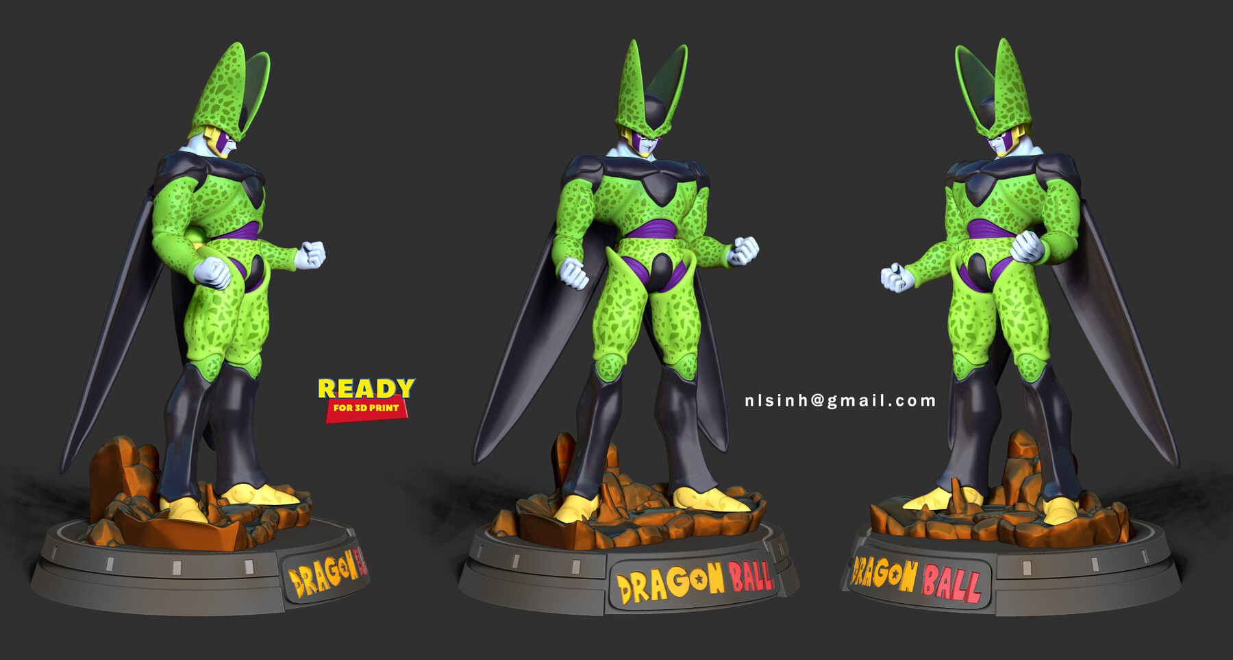 ArtStation - Cell - Dragon Ball | Resources