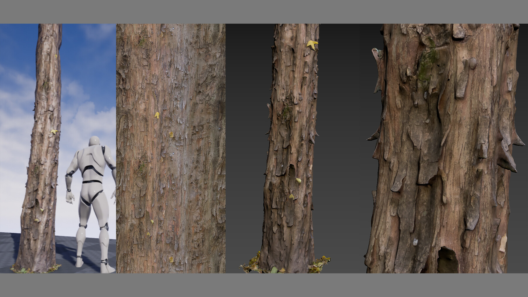 ArtStation - tree bark | Game Assets