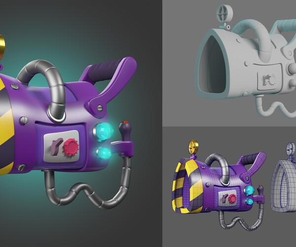 ArtStation - alien gun | Game Assets