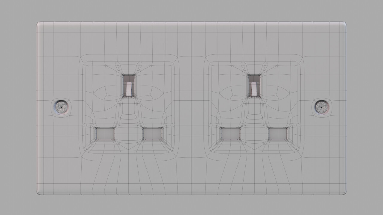 ArtStation - Plugs and Sockets/Outlets - Euro, UK and US | Resources