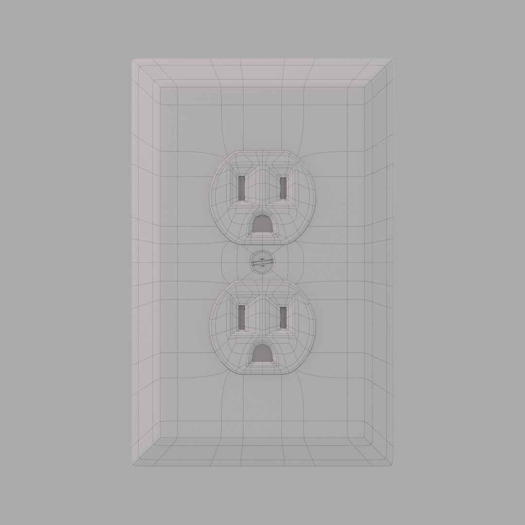 ArtStation - Plugs and Sockets/Outlets - Euro, UK and US | Resources