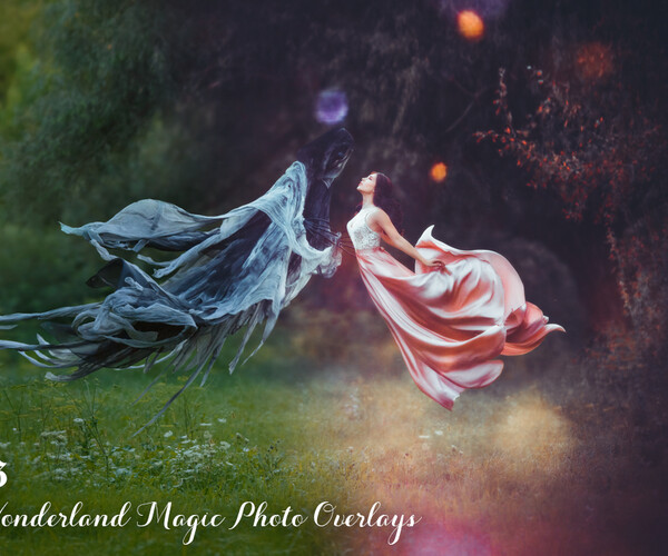 ArtStation - 33 Wonderland Magic Photo Overlays | Resources
