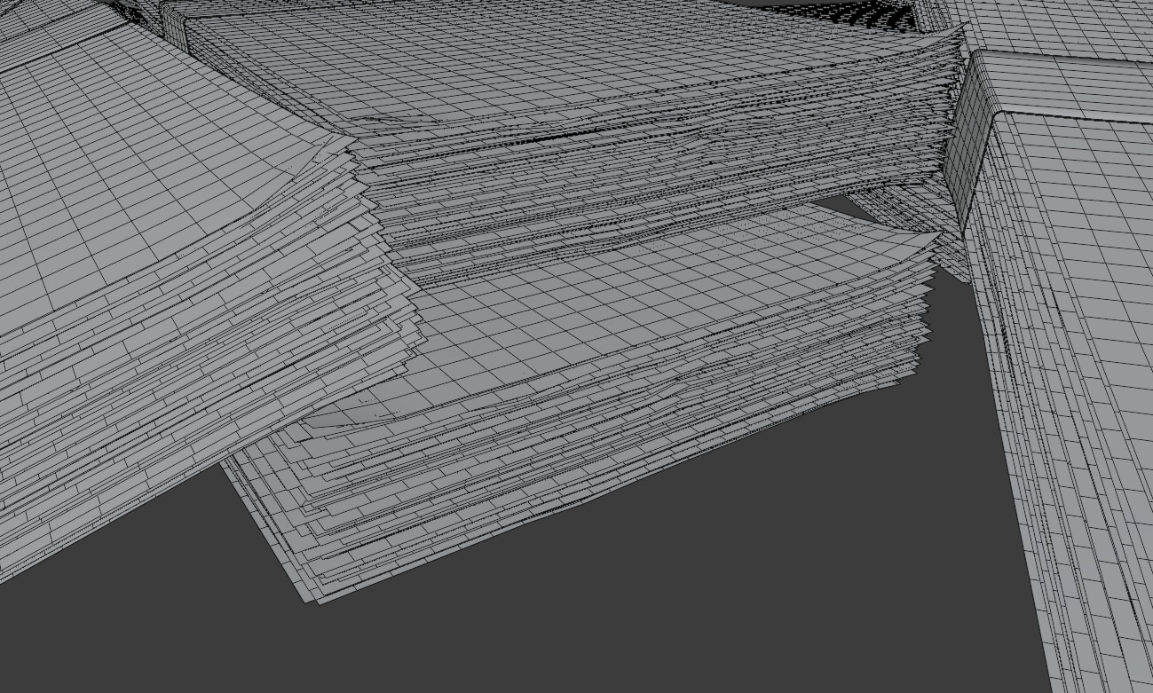 ArtStation - Money Stack - Dropped - 100 Dollars - Coins -High Quality ...