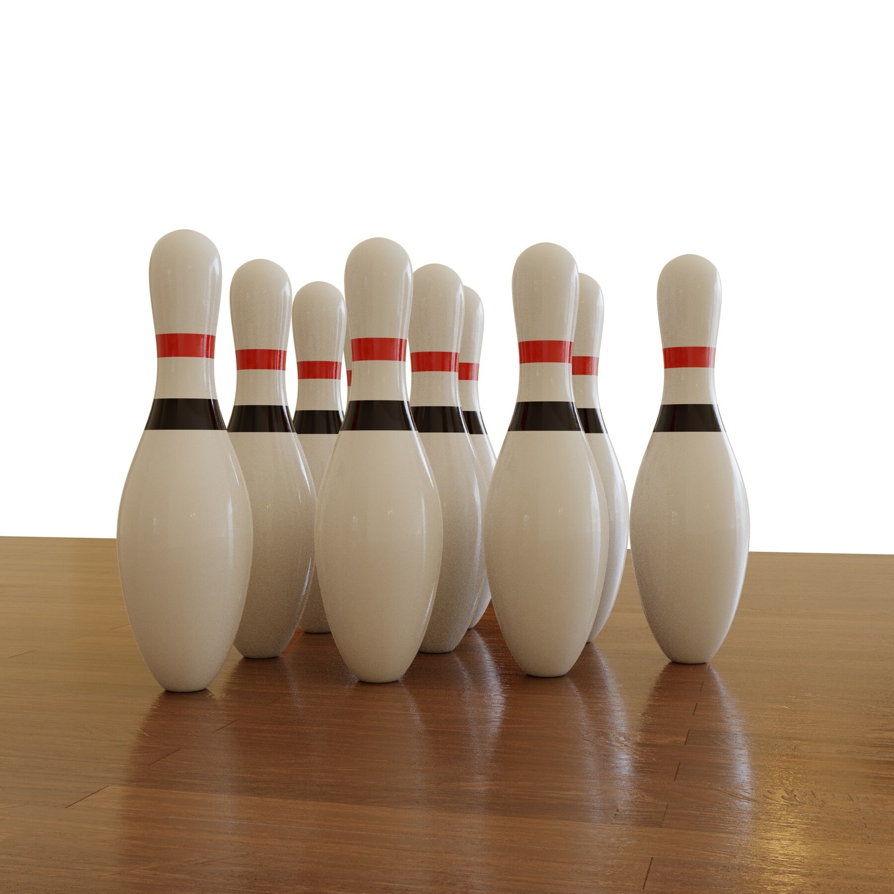 ArtStation - Bowling Pins - PBR - High Quality 3D model | Game Assets