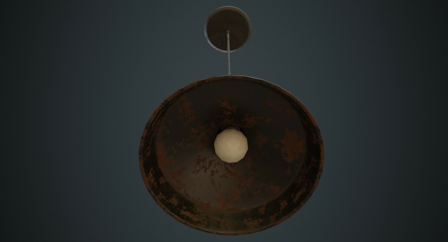ArtStation - Hanging Lamp 2C | Game Assets