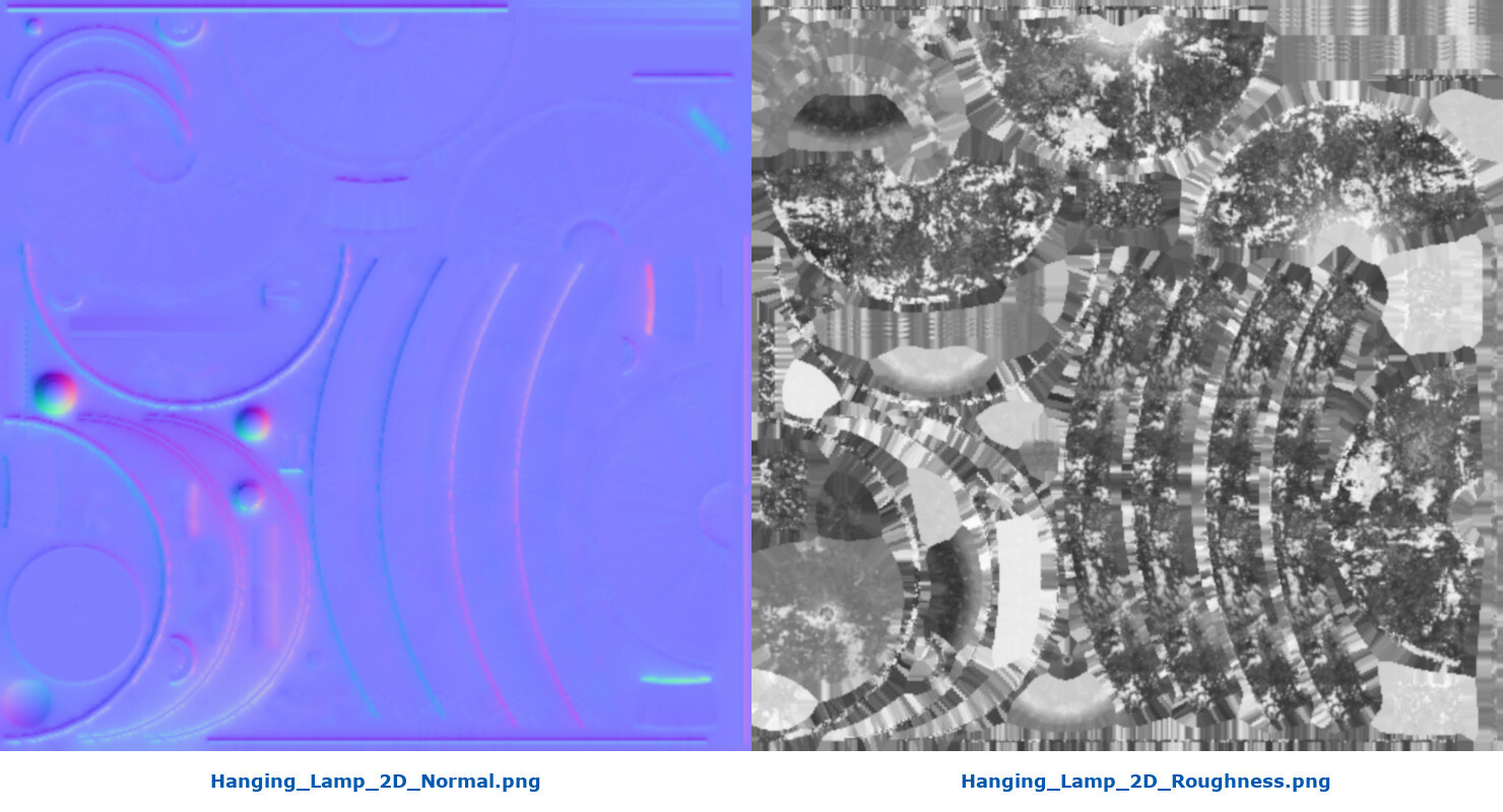 ArtStation - Hanging Lamp 2D | Game Assets