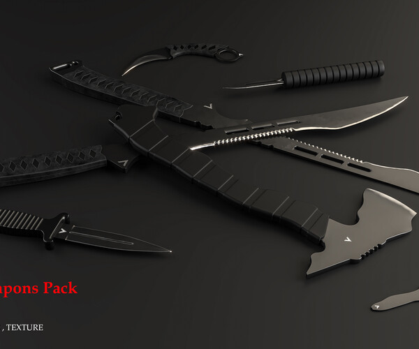 ArtStation - FANTASY WEAPONS PACK | Game Assets