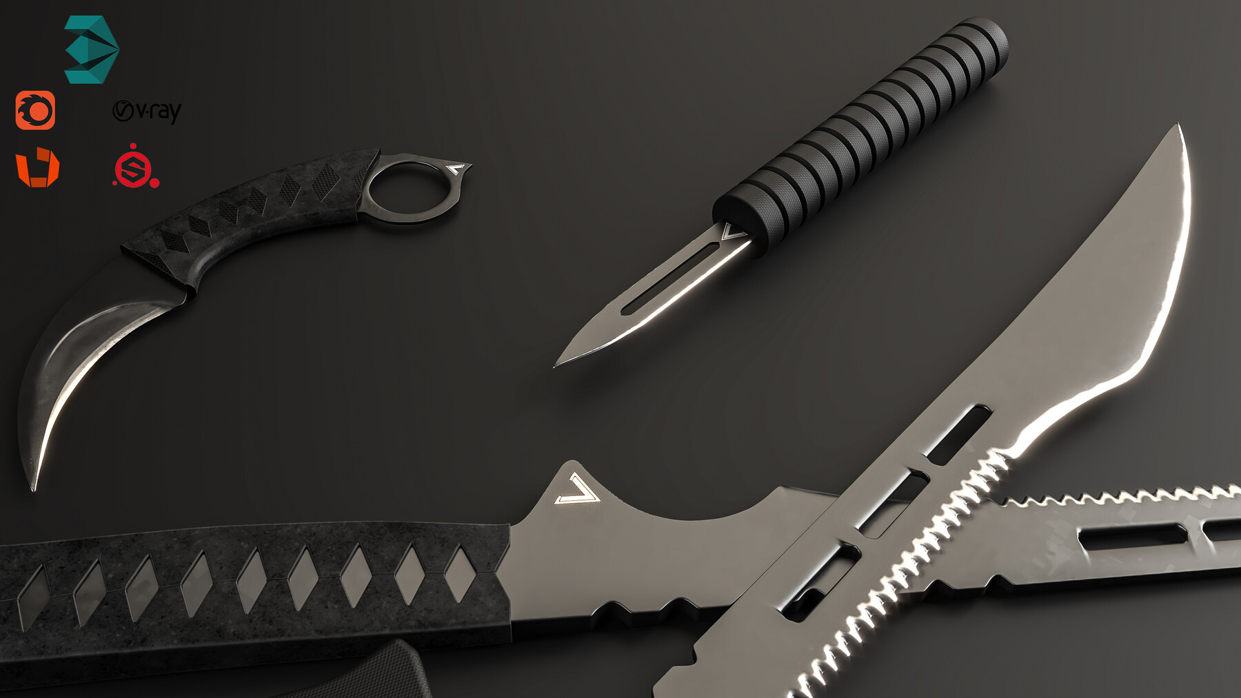 ArtStation - FANTASY WEAPONS PACK | Game Assets