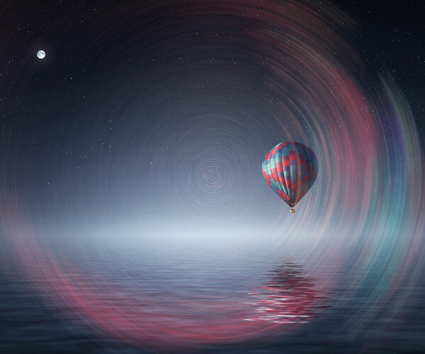 ArtStation - 285 Radial Focus Photo Overlays | Resources