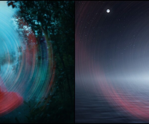 ArtStation - 285 Radial Focus Photo Overlays | Resources