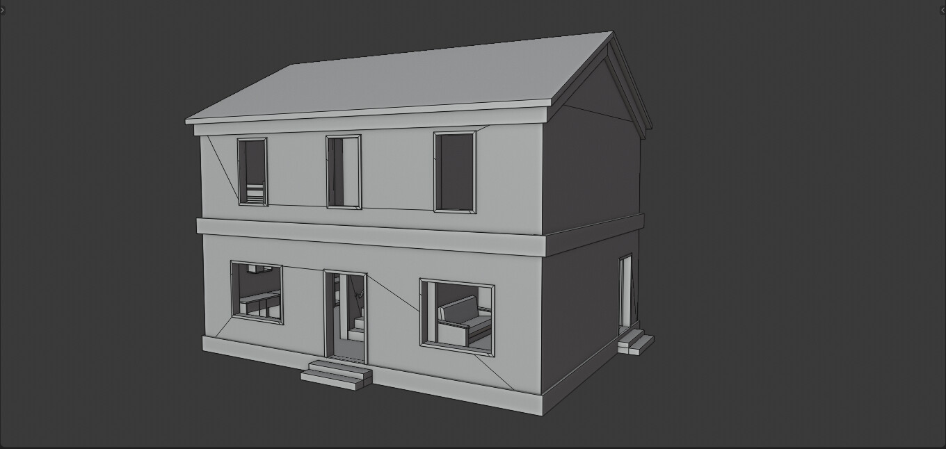 ArtStation - Houses Pack | Game Assets