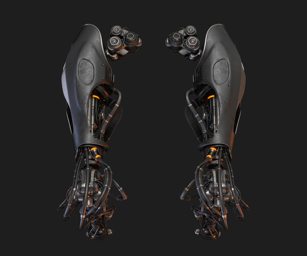 ArtStation - Sci-fi cyber limb images set volume I | Resources