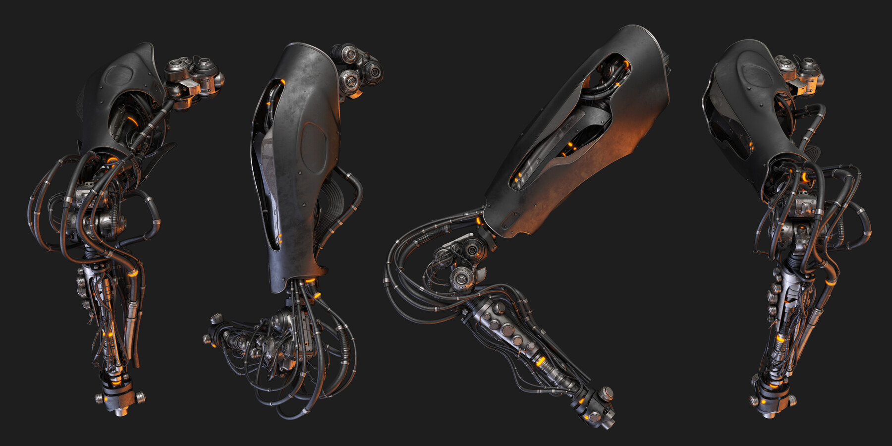 ArtStation - Sci-fi cyber limb images set volume I | Resources