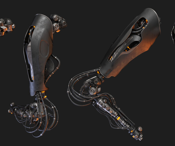 ArtStation - Sci-fi cyber limb images set volume I | Resources