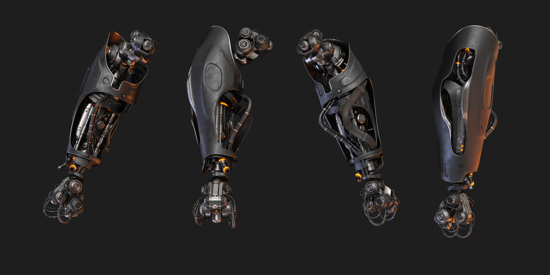 ArtStation - Sci-fi cyber limb images set volume I | Resources