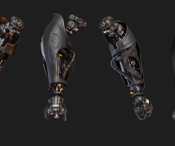 ArtStation - Sci-fi cyber limb images set volume I | Resources