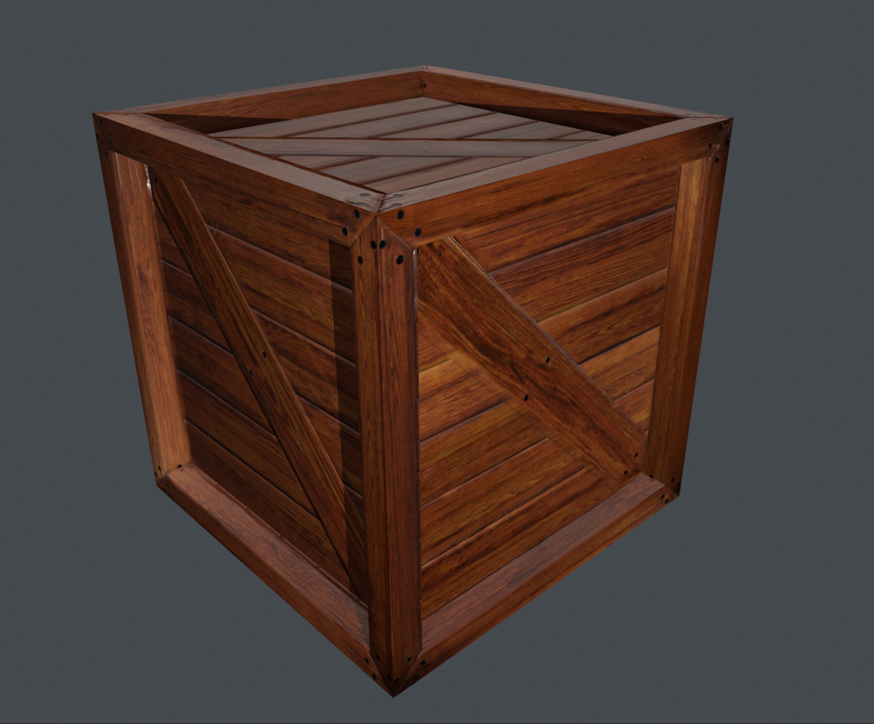 ArtStation - Crate PBR Object | Game Assets