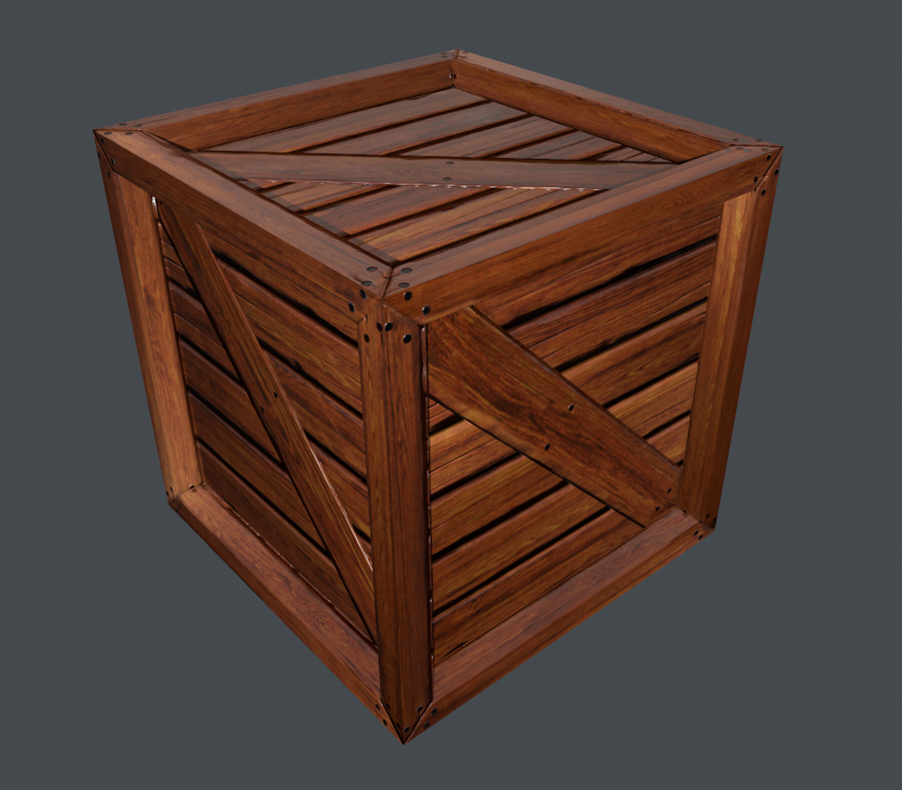ArtStation - Crate PBR Object | Game Assets