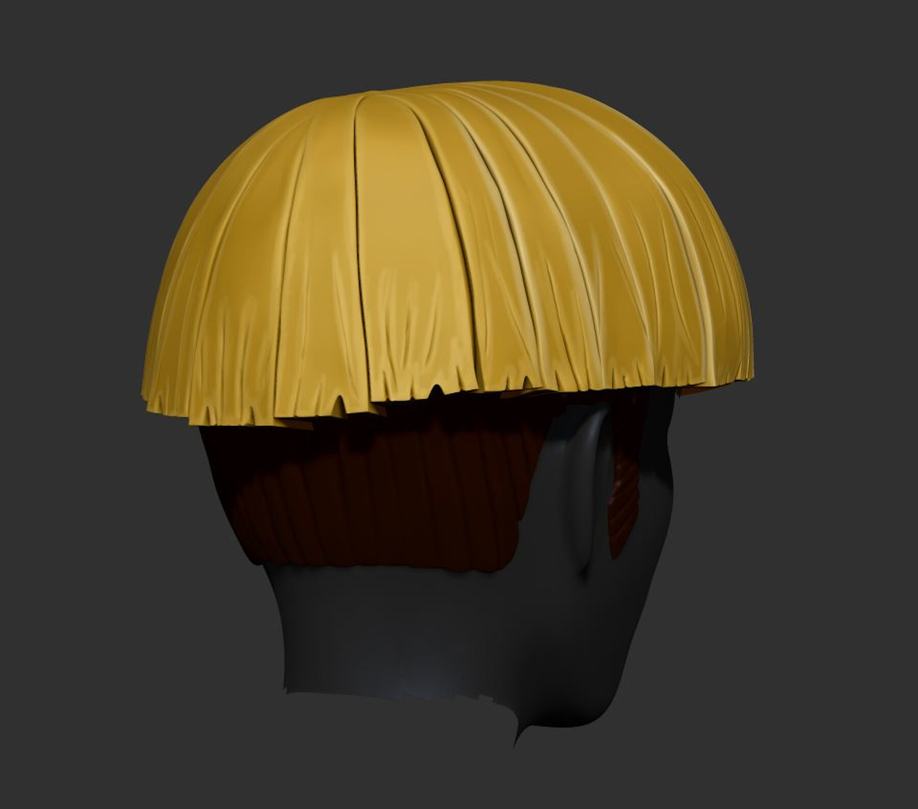 ArtStation - Cueball Hairstyle ZTL Sculpt | Game Assets