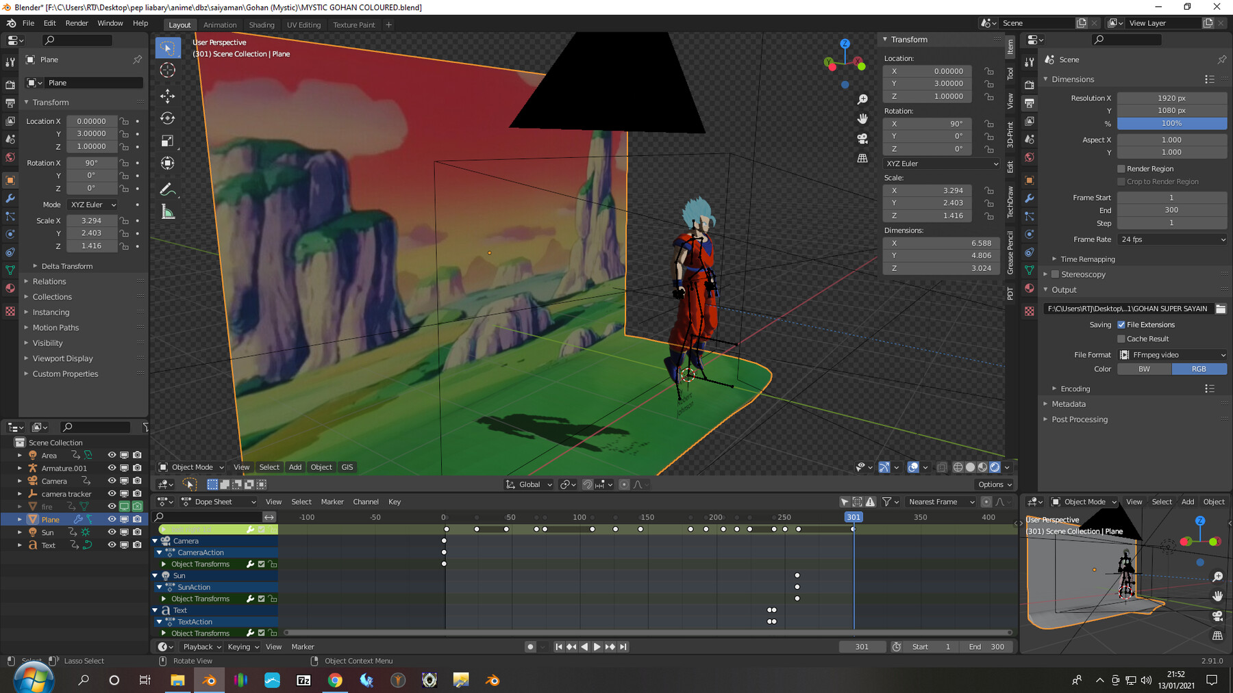 ArtStation - Anime / Manga NODE group for blender eevee | Resources