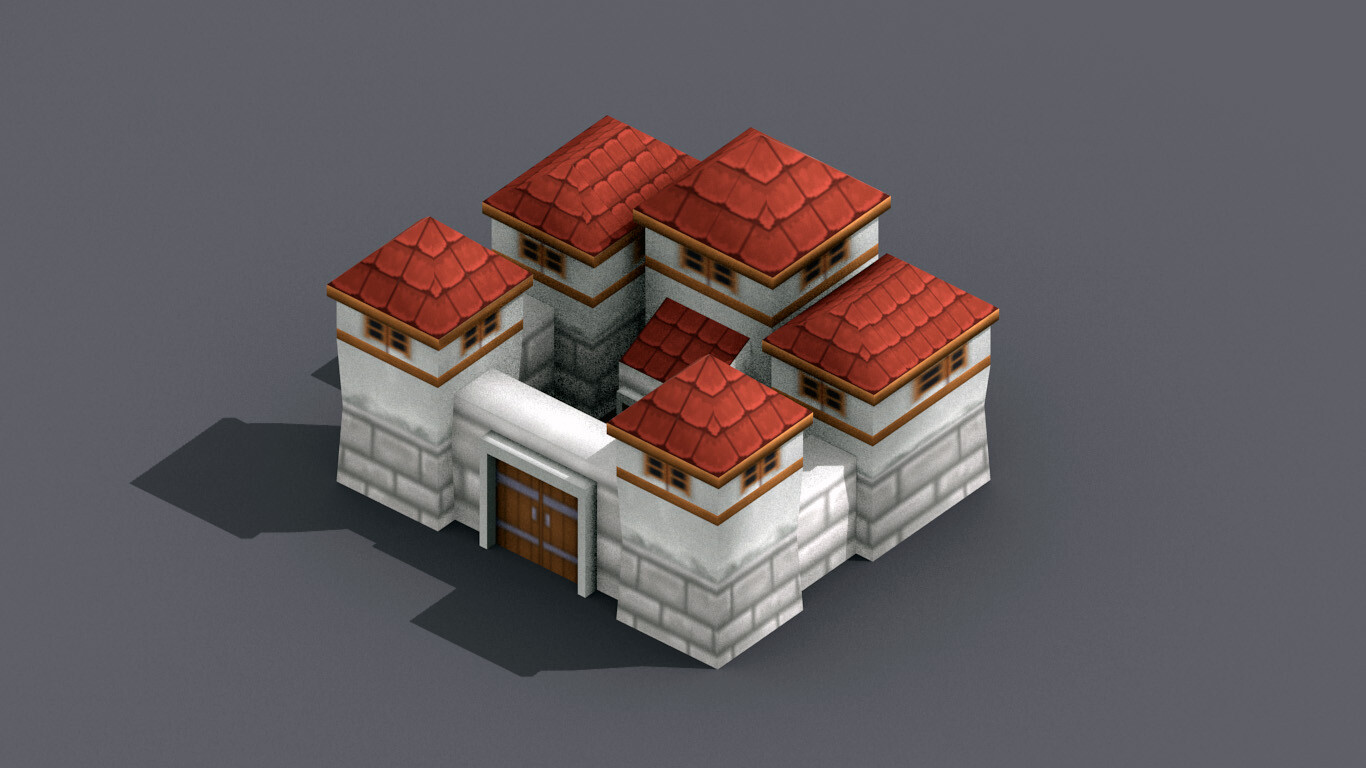 ArtStation - Low Poly Fantasy Building | Game Assets