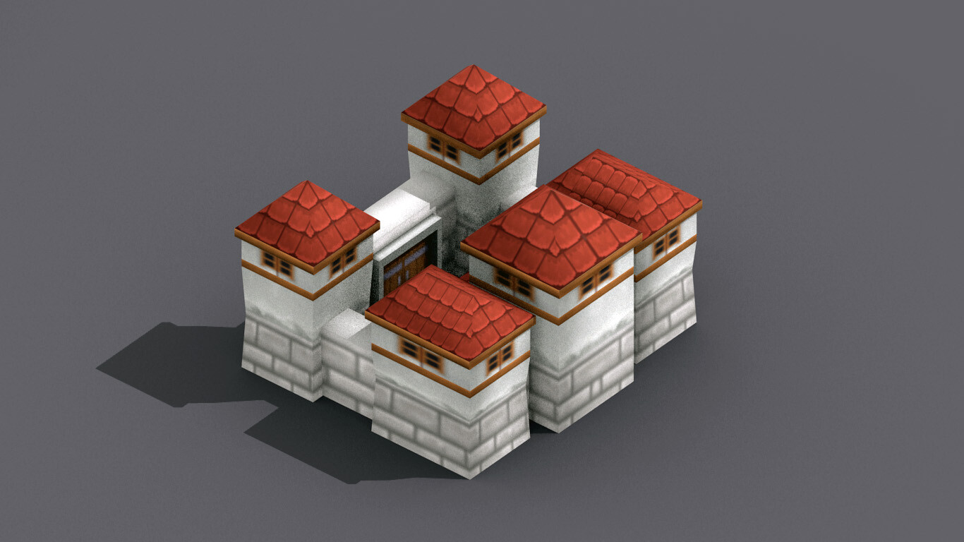 ArtStation - Low Poly Fantasy Building | Game Assets