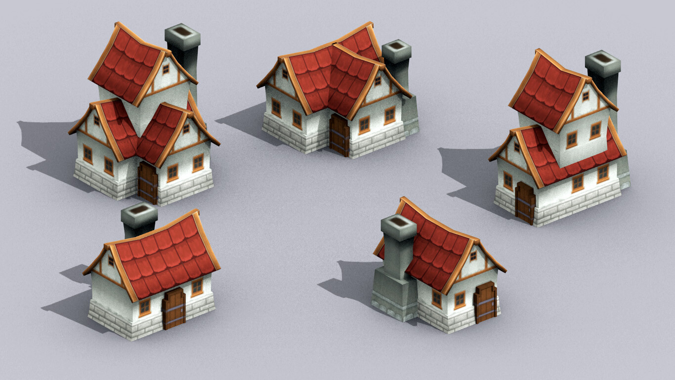 ArtStation - Low Poly Fantasy Building | Game Assets
