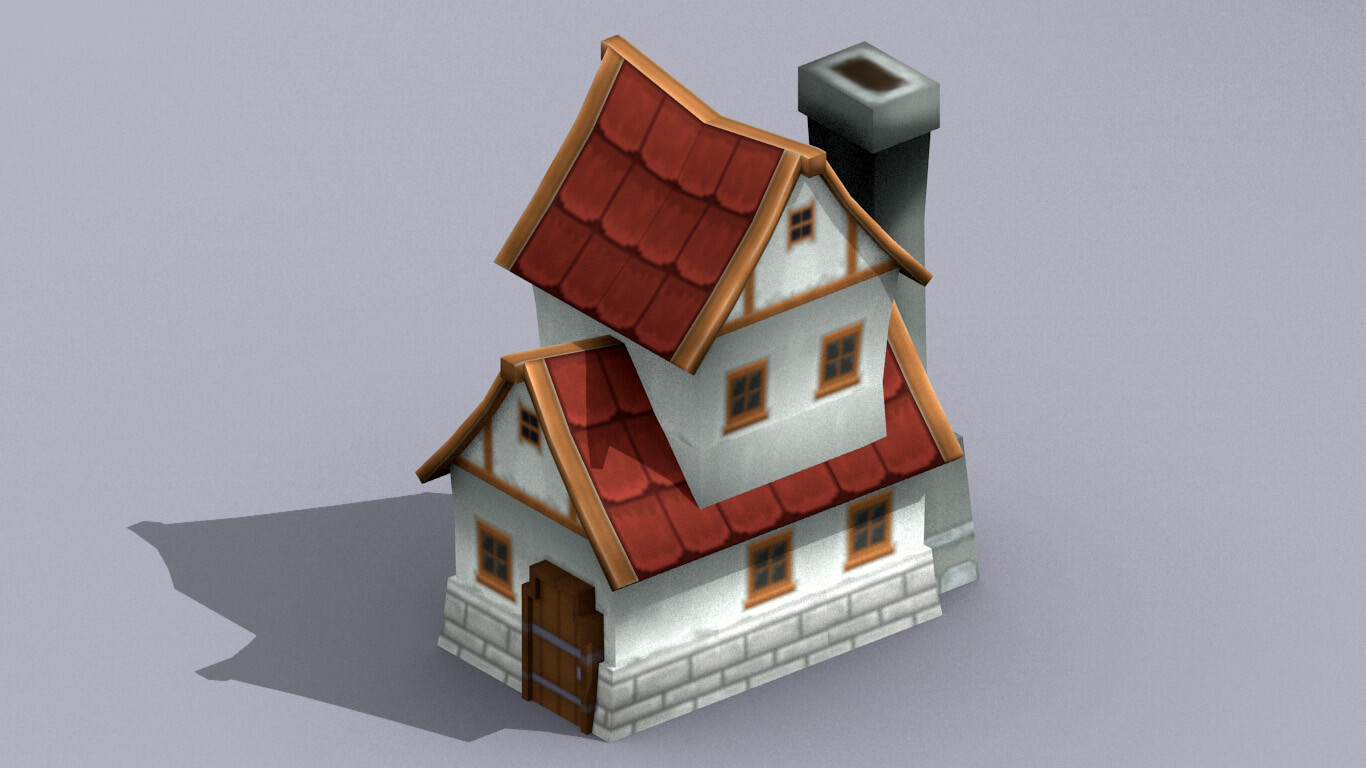 ArtStation - Low Poly Fantasy Building | Game Assets
