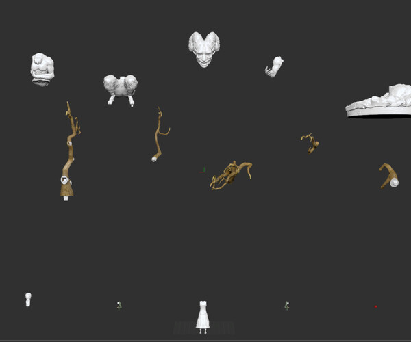 ArtStation - Demon of Earth 3d print | Game Assets