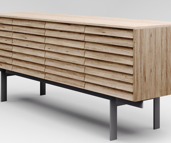ArtStation - SIDEBOARD 002 incl. Blender Animation | Resources