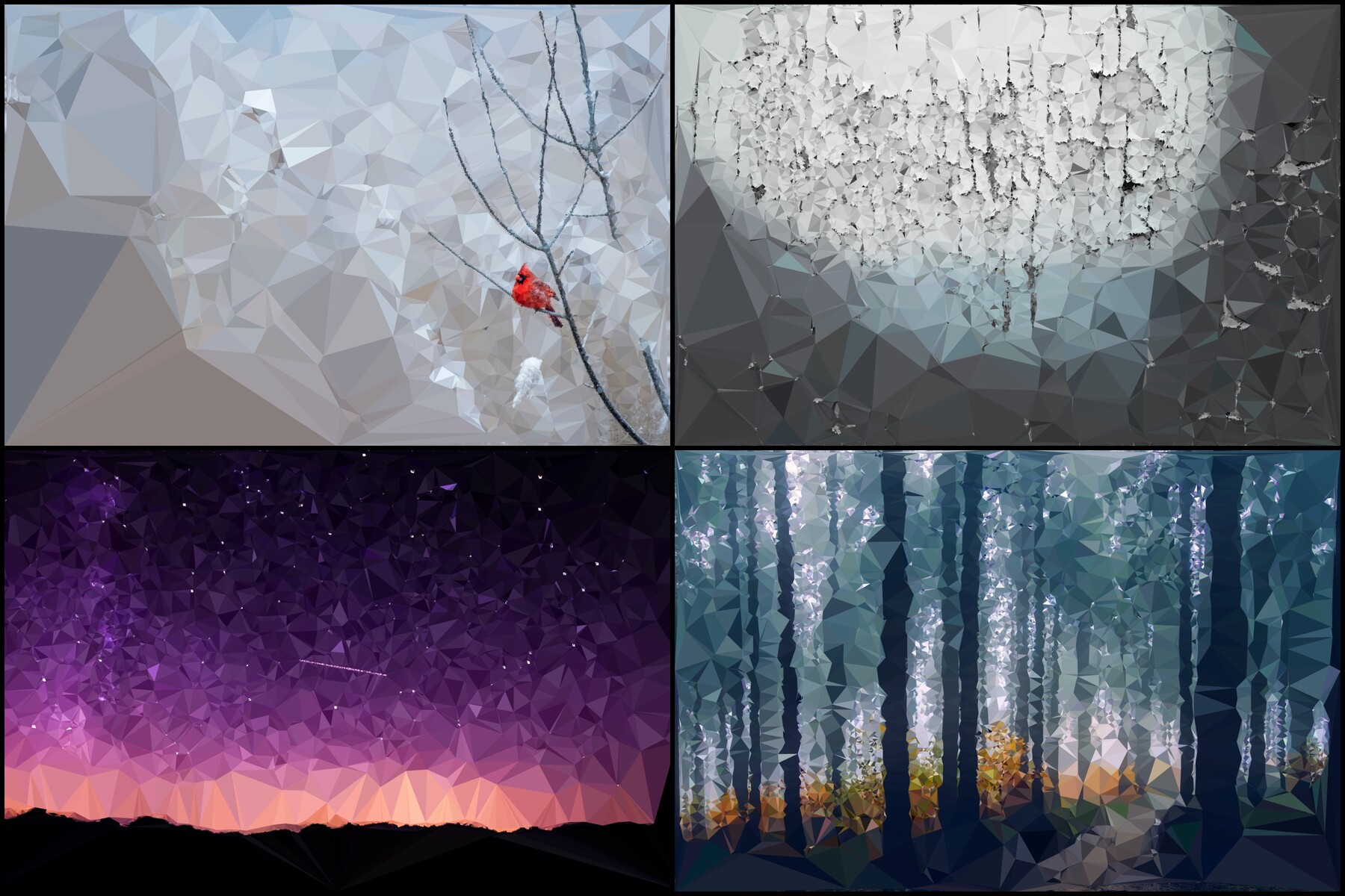 ArtStation - 100+ Polygon Backgrounds | Artworks