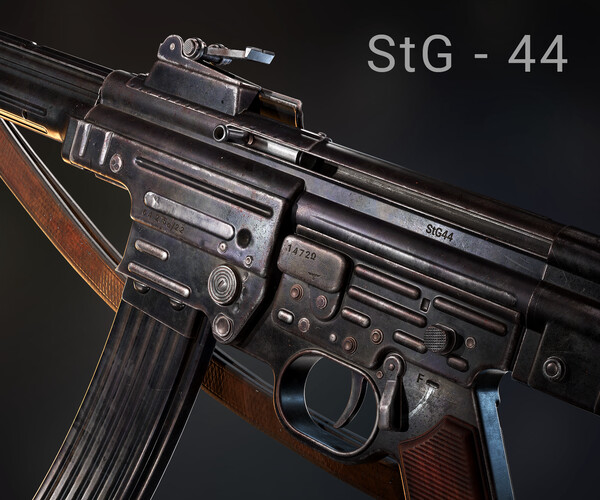 ArtStation - STG - 44 | Sturmgewehr | Game Assets