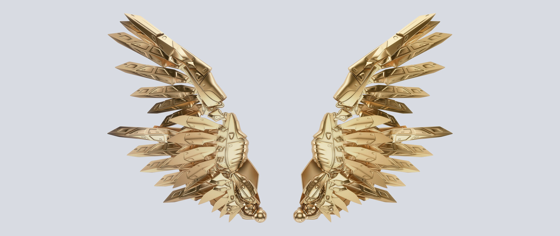 ArtStation - Sci-fi mecha wings image set vol. II | Resources
