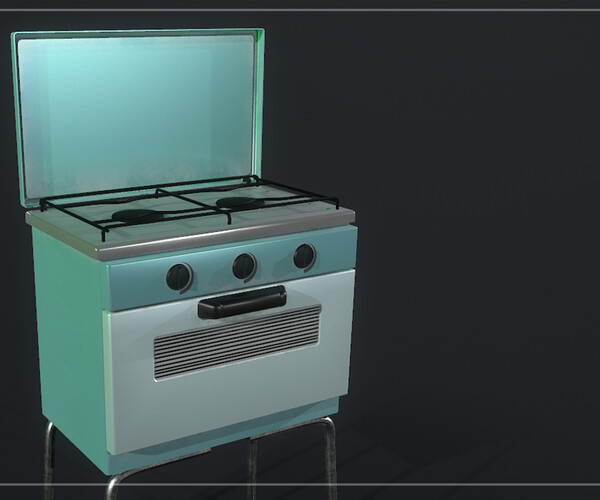 ArtStation - Cooker | Game Assets